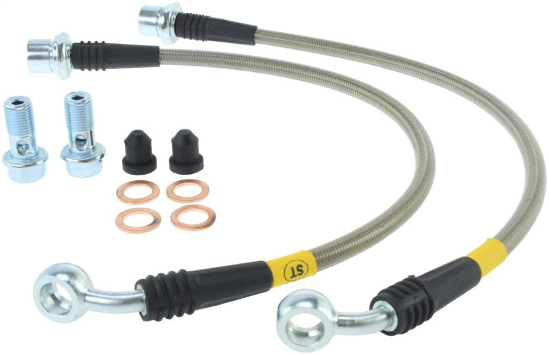 StopTech 00-05 Lexus IS300 Rear Stainless Steel Brake Lines – Wine ...